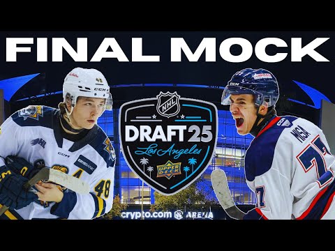 2025 NHL MOCK DRAFT | FINAL TOP-32