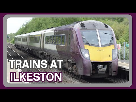 **MIDLAND MAINLINE DIVERTS** Trains at Ilkeston railway station (29/05 2023)