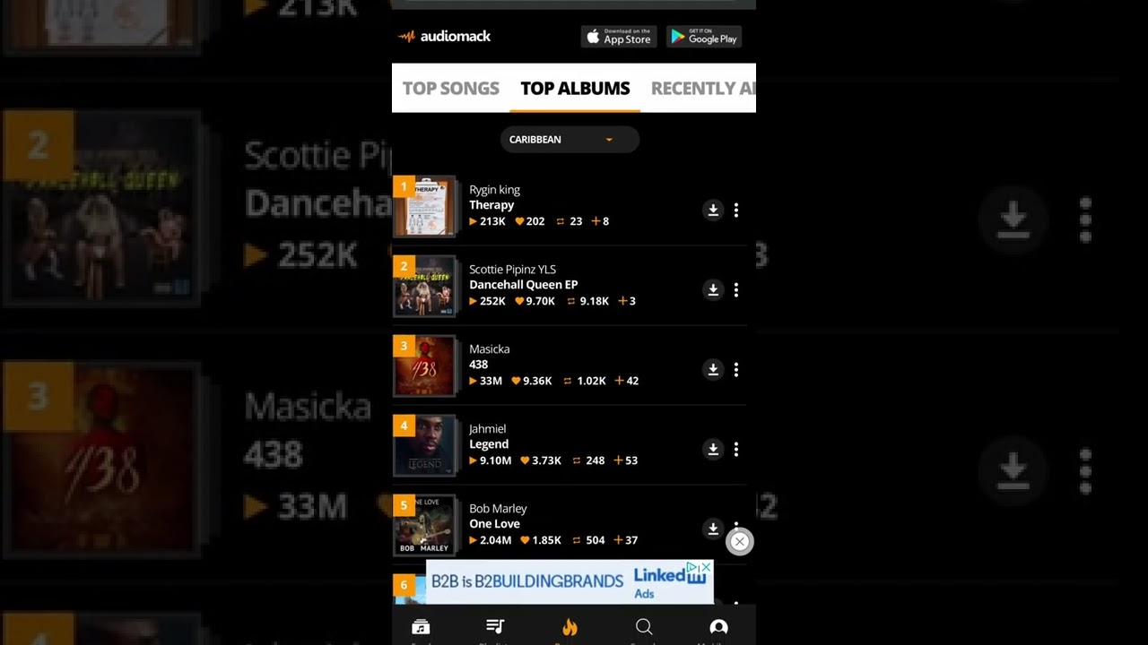 Masicka 438 is currently the best streaming dancehall album on Apple Music & Audiomack
