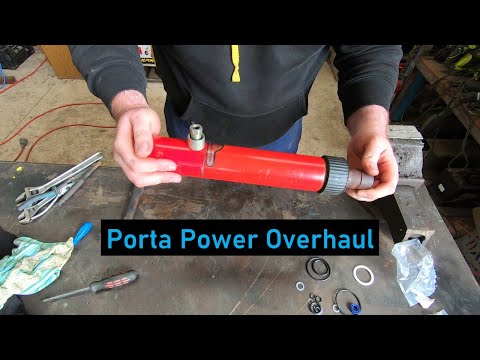 How To Overhaul A Porta Power Hydraulic Ram