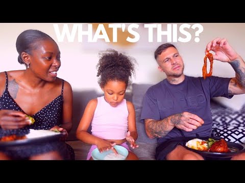 COOKING MY WHITE HUSBAND COW FOOT AND SADZA FOR THE FIRST TIME