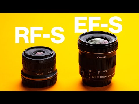 Canon RF-S 10-18mm vs EF-S (6262C005)
