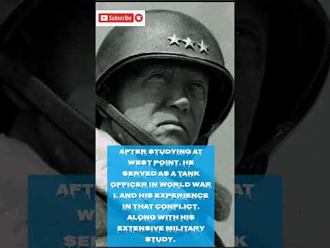 your way to Success November 1885 – George Smith Patton, #history #youtube #fact