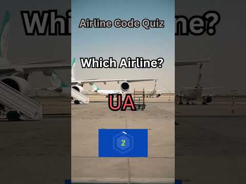 Airline Code Quiz - Think you know your airlines? Take the quiz #aviation #airlines #avgeeks