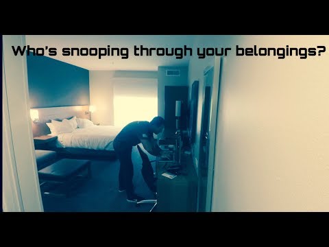 HOW TO DETECT TAMPERING OF YOUR BELONGINGS!