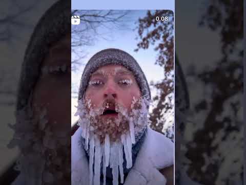 Cold weather in Finland😳🥶🥶