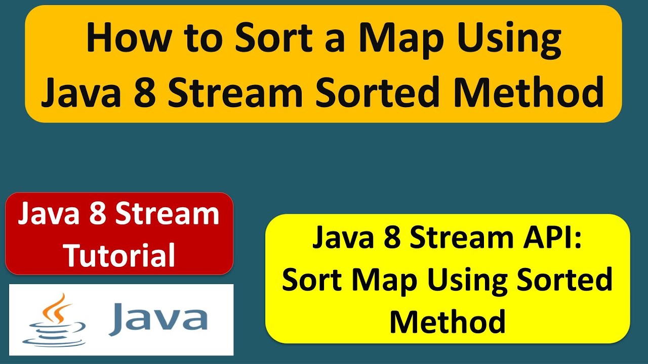 How to Sort a Map Using Java 8 Stream Sorted Method? | Streams in Java 8