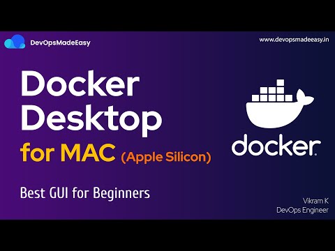 Install Docker Desktop on MAC for Apple Silicon