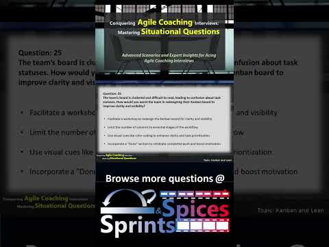 Agile Coach Interview Question 25 of 160