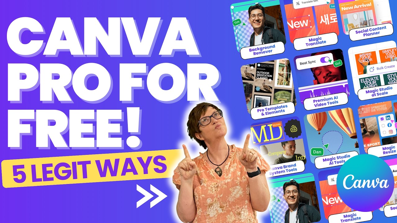 TRY CANVA PRO FOR FREE IN 2026 - 5 LEGIT WAYS! + Canva Pro Free Trial