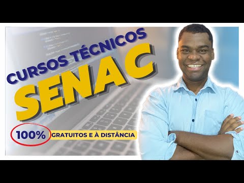 ⚠️CURSOS TÉCNICOS GRATUITOS e 100% ONLINE no SENAC ⚠️ | ESTUDE DA SUA CASA EAD | MARLON LIONEL