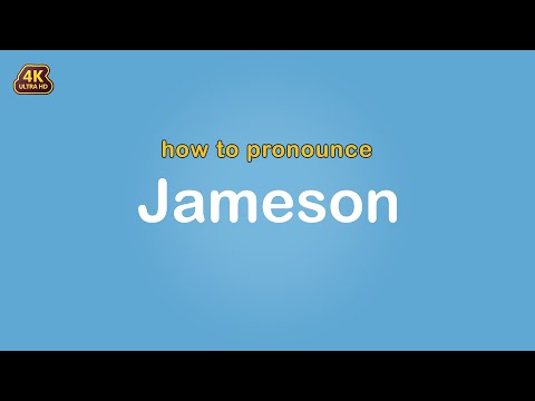 how to pronounce Jameson 【Name】