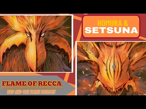 PART II. FLAME OF RECCA | HOMURA AND SETSUNA | 4/8 Flame Dragons of Recca #flameofrecca