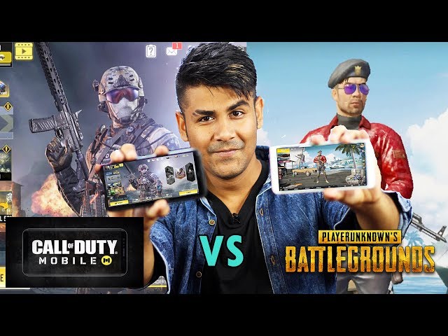 PUBG Mobile Lite vs COD Mobile: Which game has better graphics for 4 GB RAM Android devices?