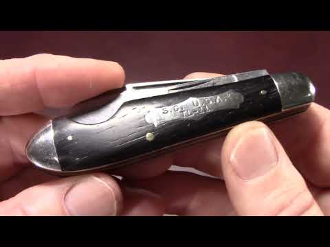 Signal Corps Tool for Lineman 11, a WW2 EZ-Open Jack Knife!