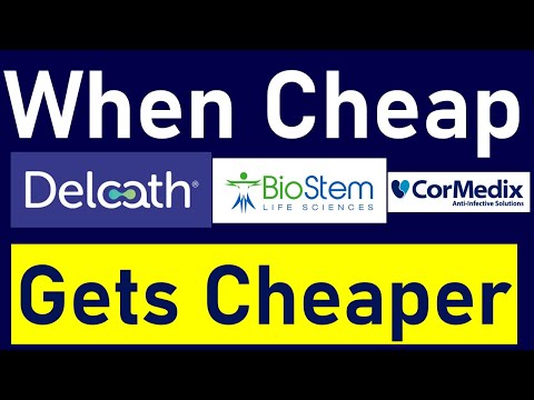 Cheap Stocks Get Cheaper! Delcath (DCTH), BioStem (BSEM) & CorMedix (CRMD). Should We PANIC?! Sell?!