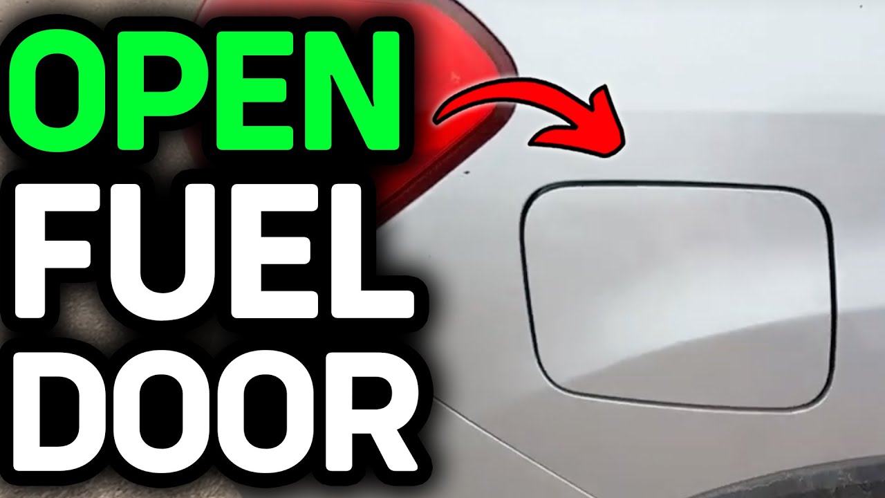 HOW TO OPEN FUEL DOOR ON SUBARU FORESTER