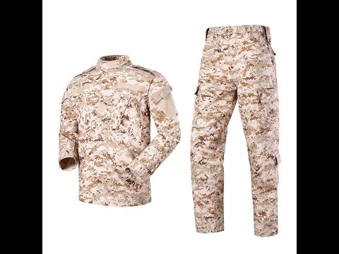 ACU Army Combat Uniform Desert Digital Color