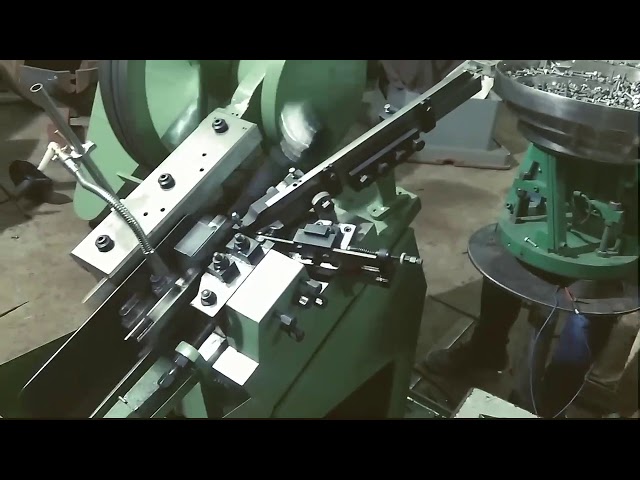 Thread Rolling Machine - High Speed Flat Die Thread Machine With ...