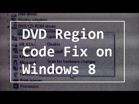 How to Find DVD Region Codes on Windows 8 and Fix Them