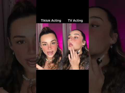 which do you prefer? 1 or 2? #acting #tvacting #audition #tiktokacting #twosides #regina #meangirls
