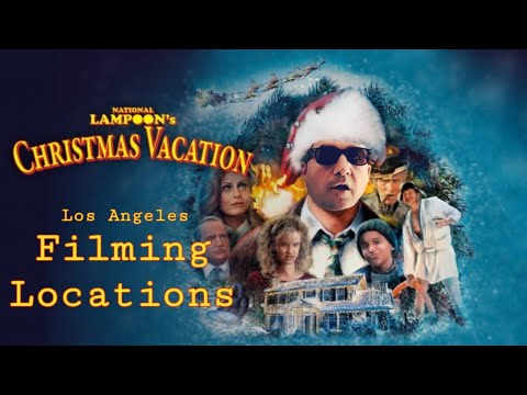 Christmas Vacation L.A. Filming Locations - And Vacation Themed Christmas Display