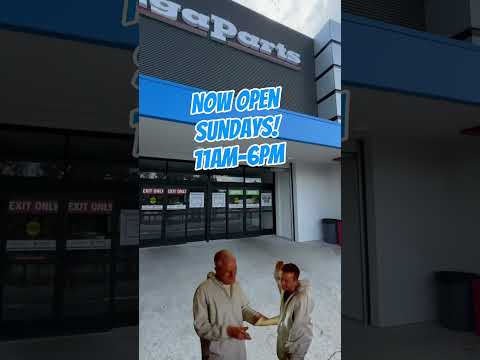 GigaParts store in Huntsville, AL now open Sundays from 11am-6pm! Visit us at 6123 University Dr.