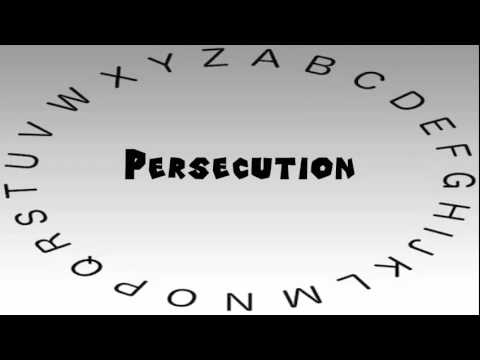How to Say or Pronounce Persecution