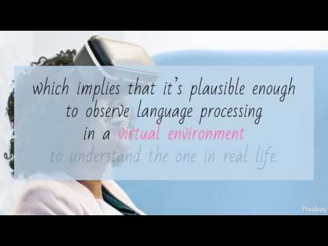 The Combined Use of VR and EEG: An effective tool to understand daily language comprehension