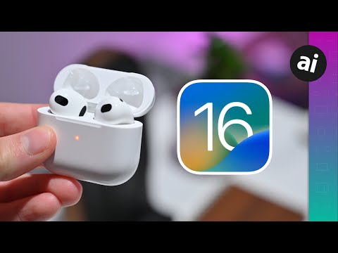 AirPods New Features in iOS 16! Personalized Spatial Audio!?
