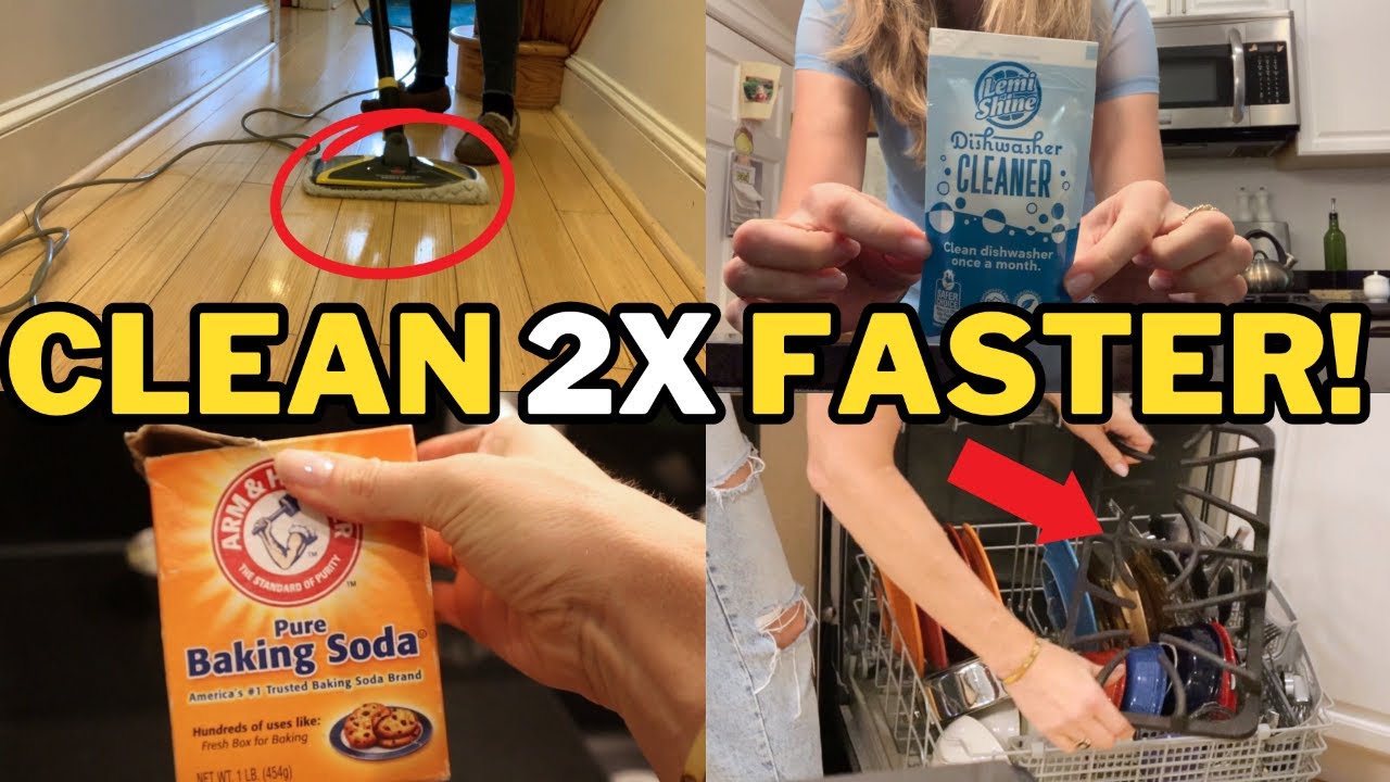 15 Massive Time Saving Cleaning Hacks (you need to try)!