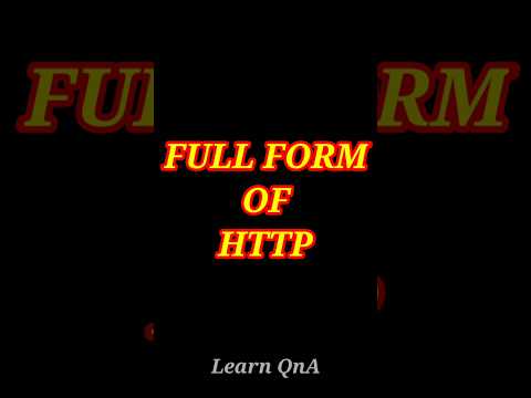 Full Form of HTTP #fullform #fullformofhttp #http