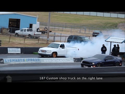 Murder Nova’s 187 customs shop truck issues at the track, Ford mustang crash and more