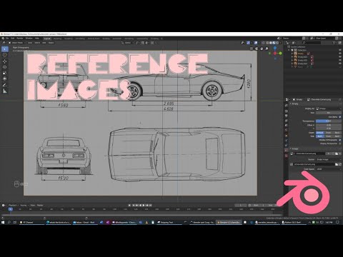 Modelling a Car in Blender | Part 1 | Reference Images