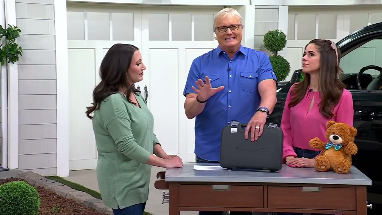 EMPOWER 3.6V Cordless Screwdriver w/ 134-pc Tool Set & Storage Case on QVC