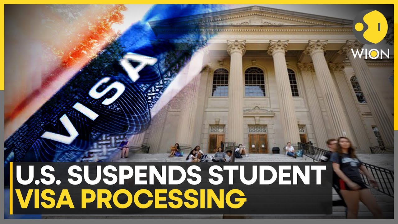 US Halts New Student Visa Interviews Amid Plans For Social Media Screening | WION