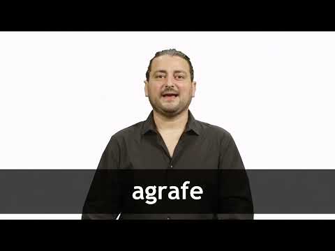 English Translation of “AGRAFE” | Collins French-English Dictionary