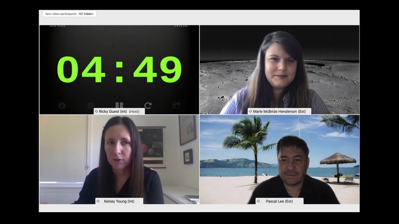 Lunar Surface Science Workshop: Structuring Real-Time Science: ANALOGS SESSION #2 Q&A