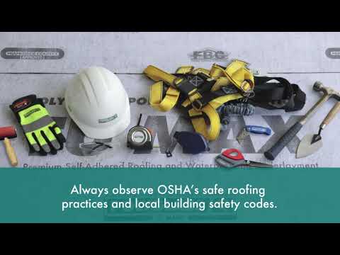 Polyglass Tools & Equipment for Steep-Slope Roof System Installation