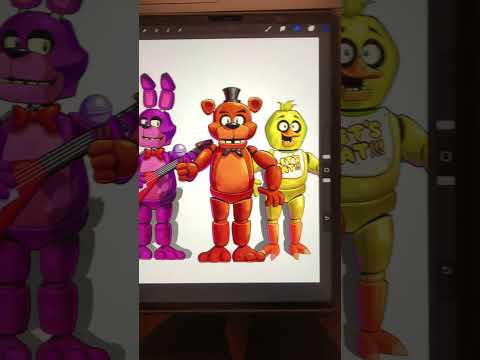 I Drew The Five Nights At Freddy's Poster!