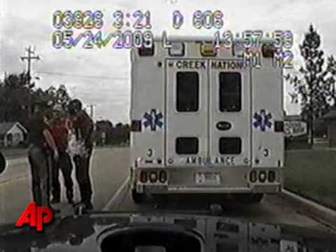 Oklahoma Trooper, Paramedic Scuffle on Video