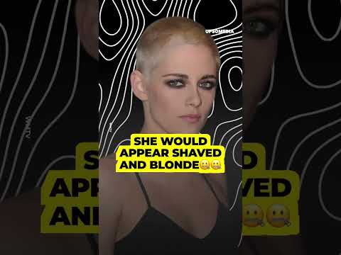 When Kristen Stewart forgot she is bald again ...