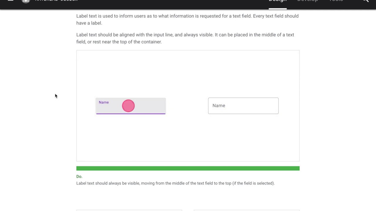 Material Design style text field tutorial using CSS and Javascript (Part 1)