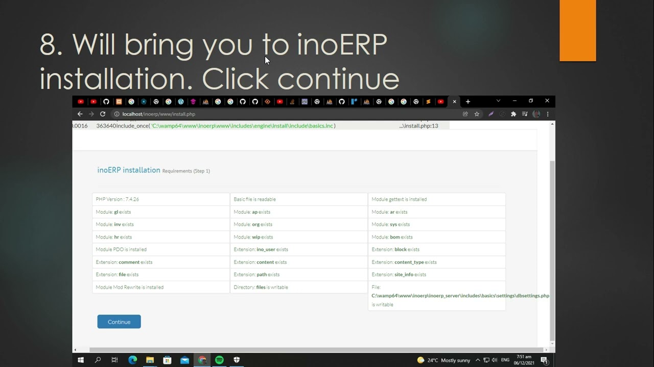 INOERP Installation Tutorial