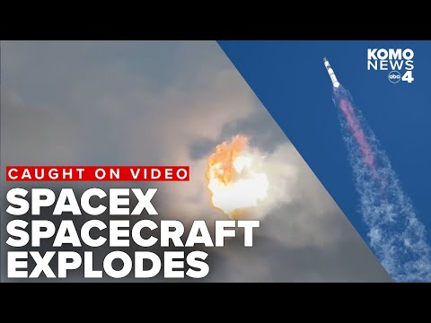 SpaceX Starship spacecraft explodes during routine test flight