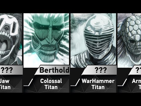 All Summoned Titans in Attack on Titan