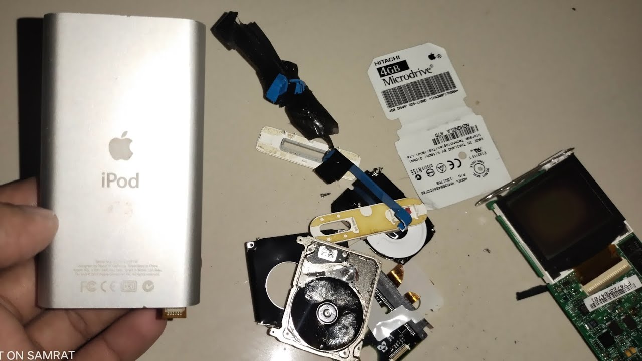 iPod mini microdrive