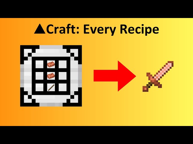 Craft Minecraft Data Pack