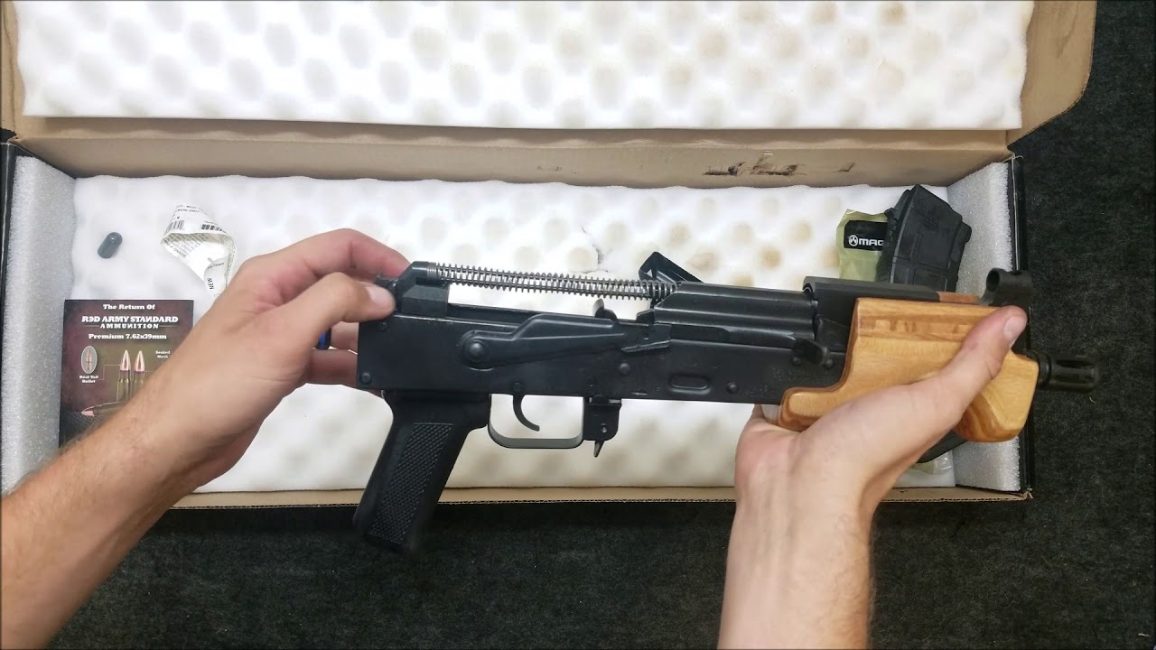 Micro Draco unboxing 7.62x39