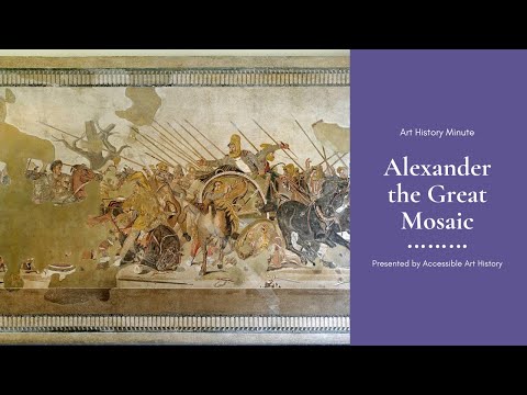Art History Minute: Alexander the Great Mosaic